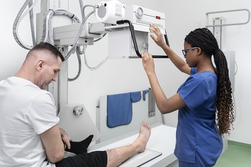 X-ray foot subluxation